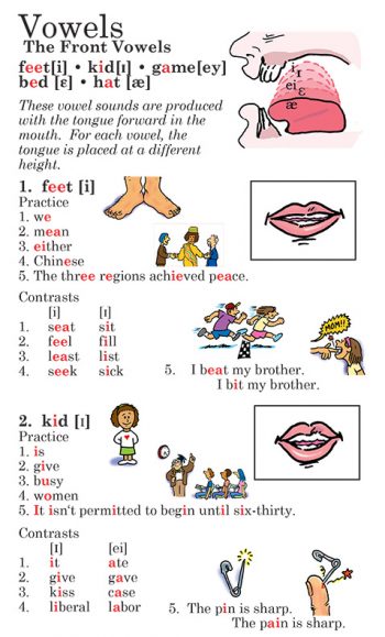 The American English Pronunciation Card | Language Arts Press